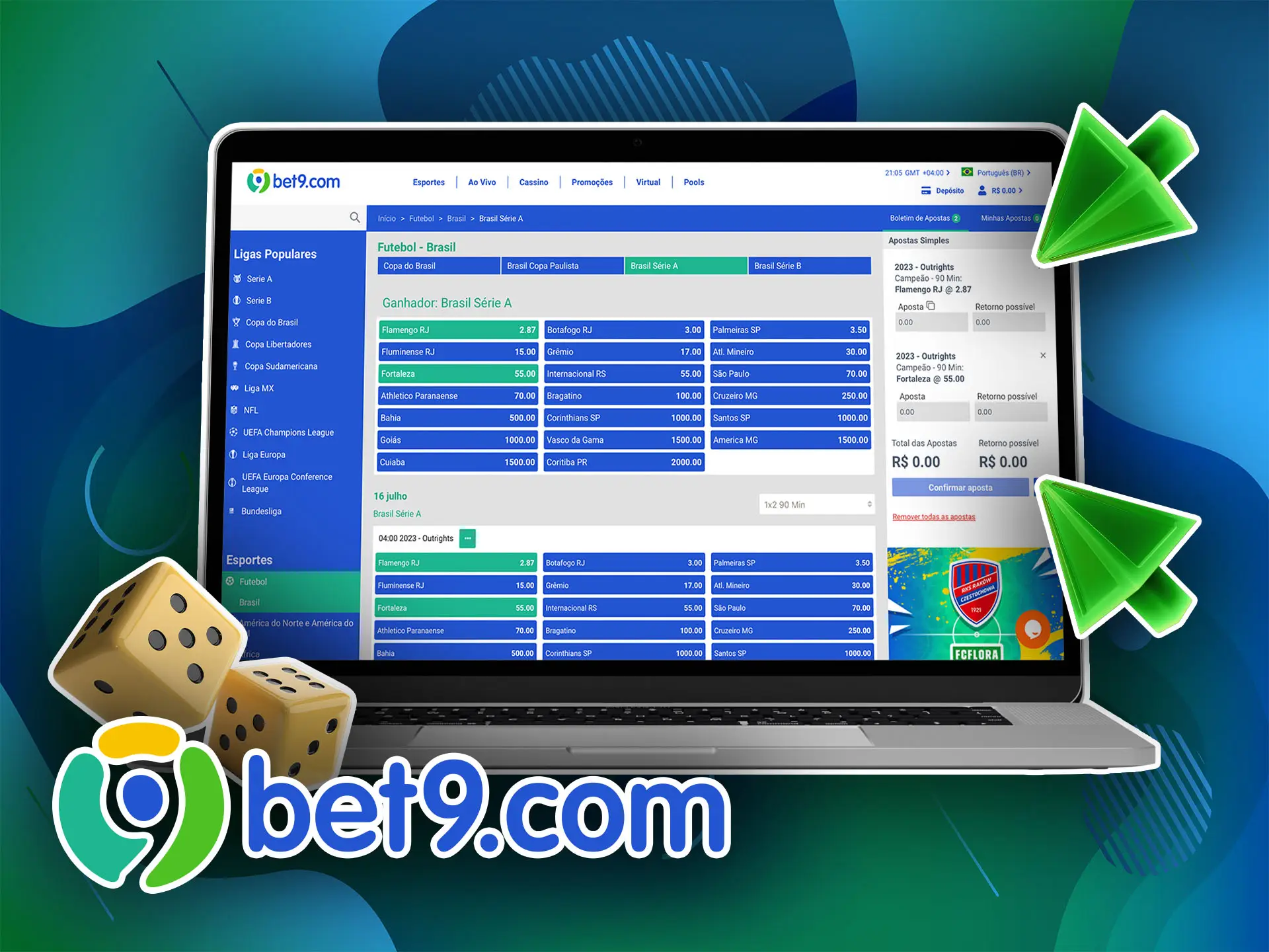 Bet9 – Site Oficial de Apostas Esportivas Online e Cassino no Brasil 2023