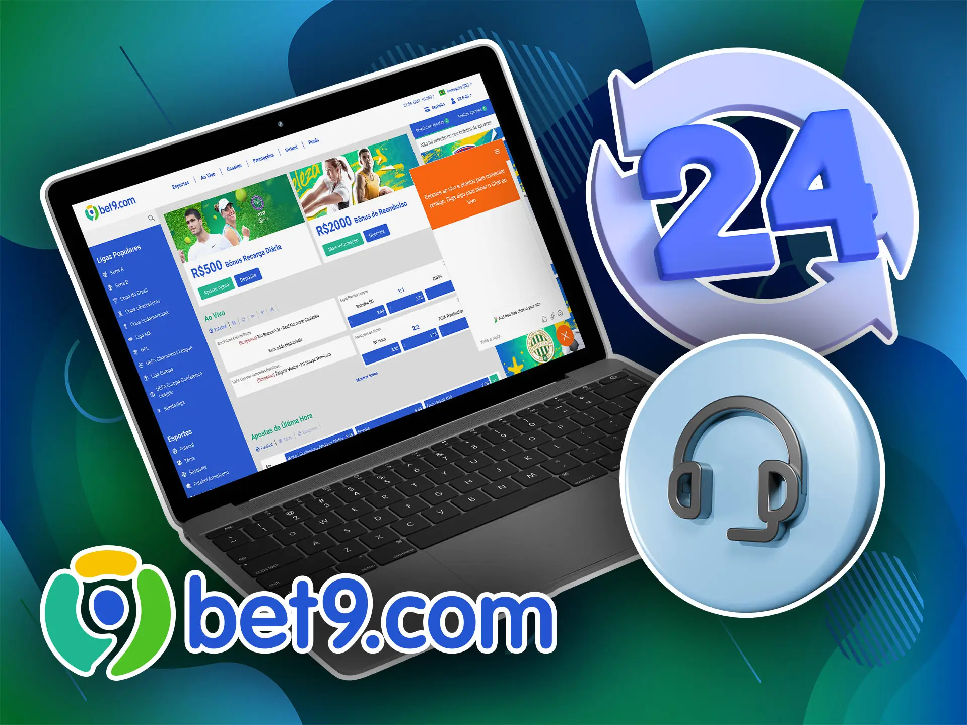 Bet9 – Site Oficial de Apostas Esportivas Online e Cassino no Brasil 2023